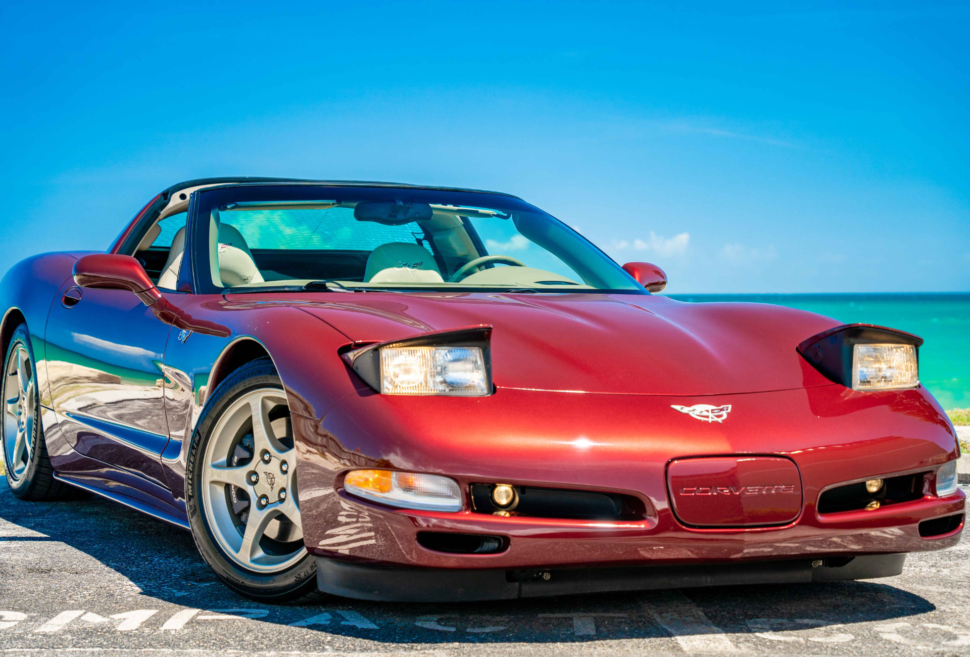 50th Anniversary Corvette Blue