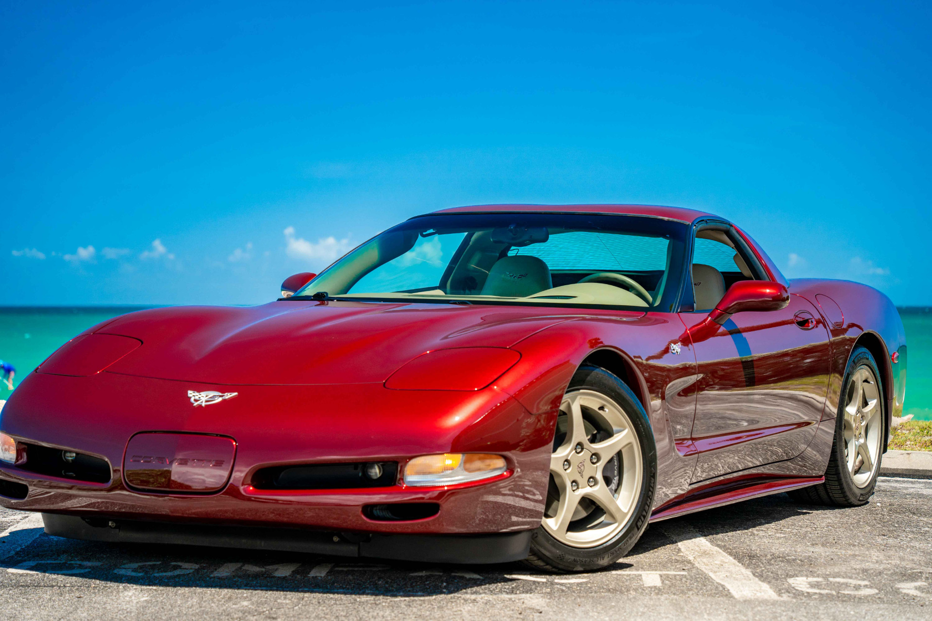 50th Anniversary Corvette Blue
