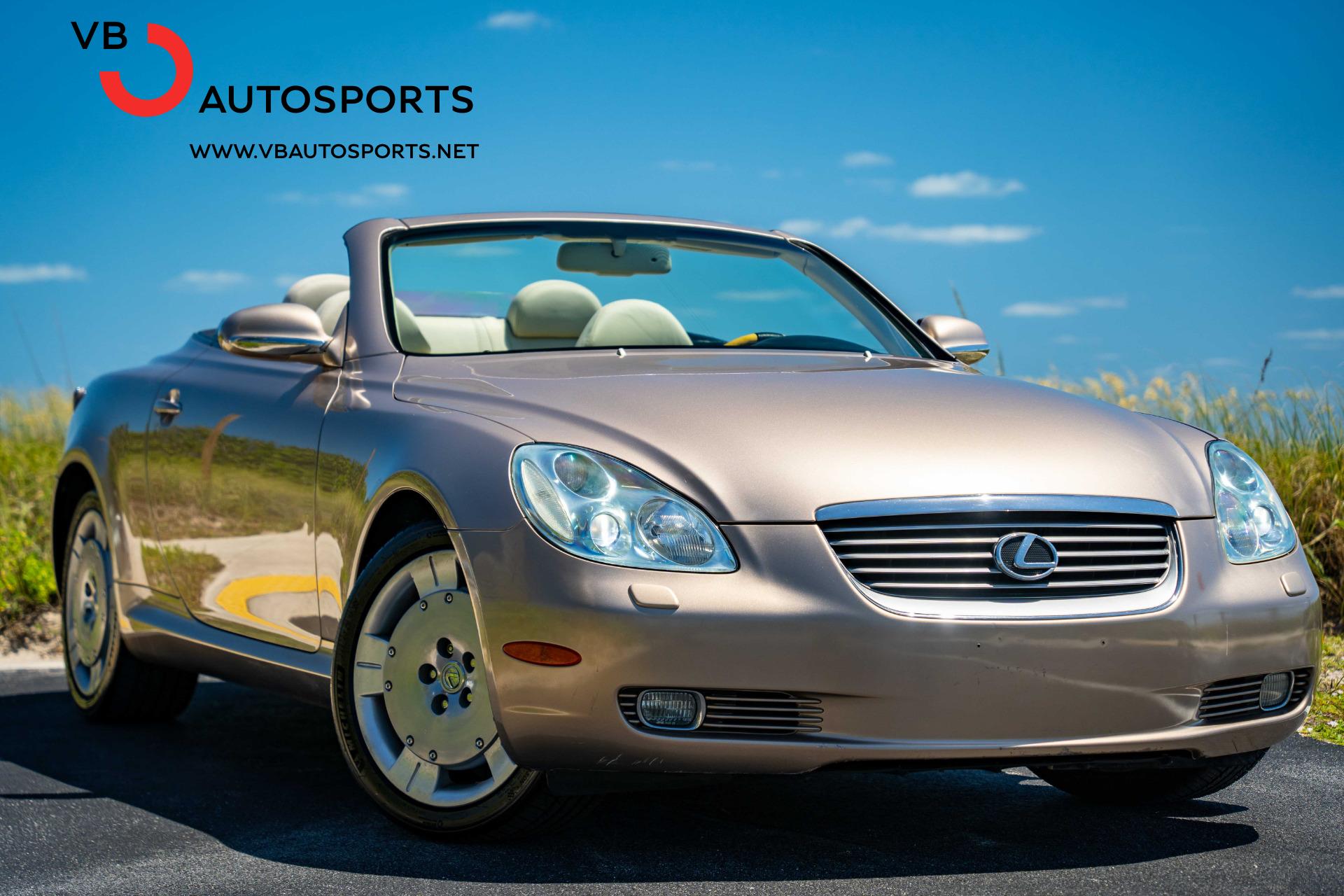 Pre-Owned 2004 Lexus SC 430 For Sale (Sold) | VB Autosports Stock #VB496T