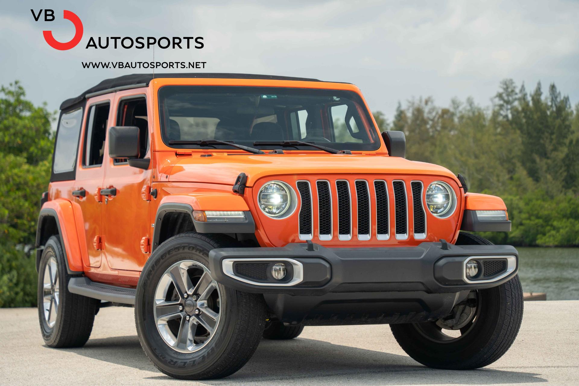 Pre-Owned 2018 Jeep Wrangler Unlimited Sahara For Sale (Sold) | VB ...